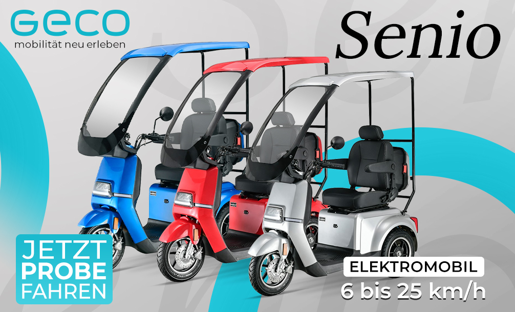 E-Kabinenroller Elektroauto Geco E-Automobile - Geco Automobile